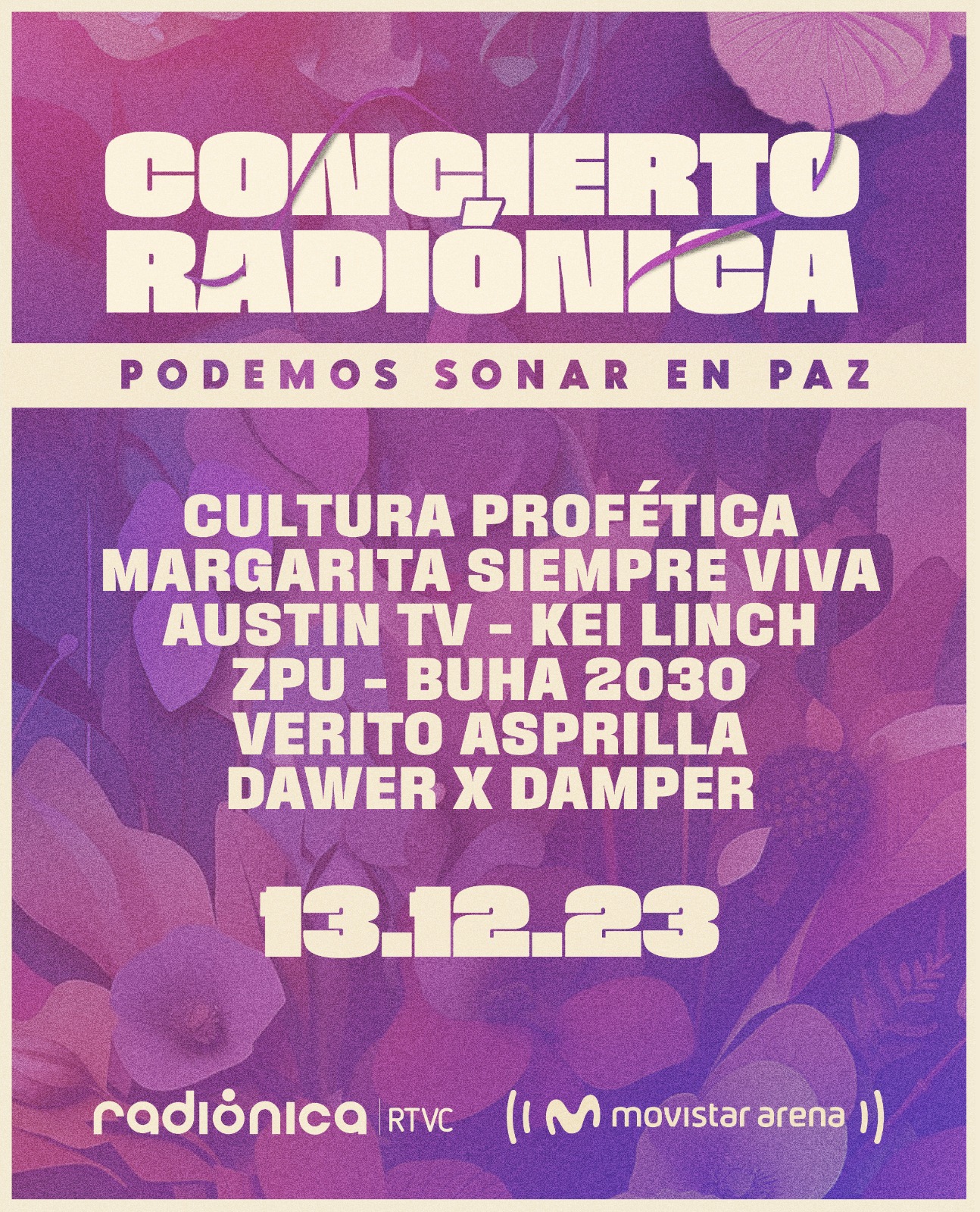 Concierto Radiónica 2023: horarios y recomendaciones | Radiónica